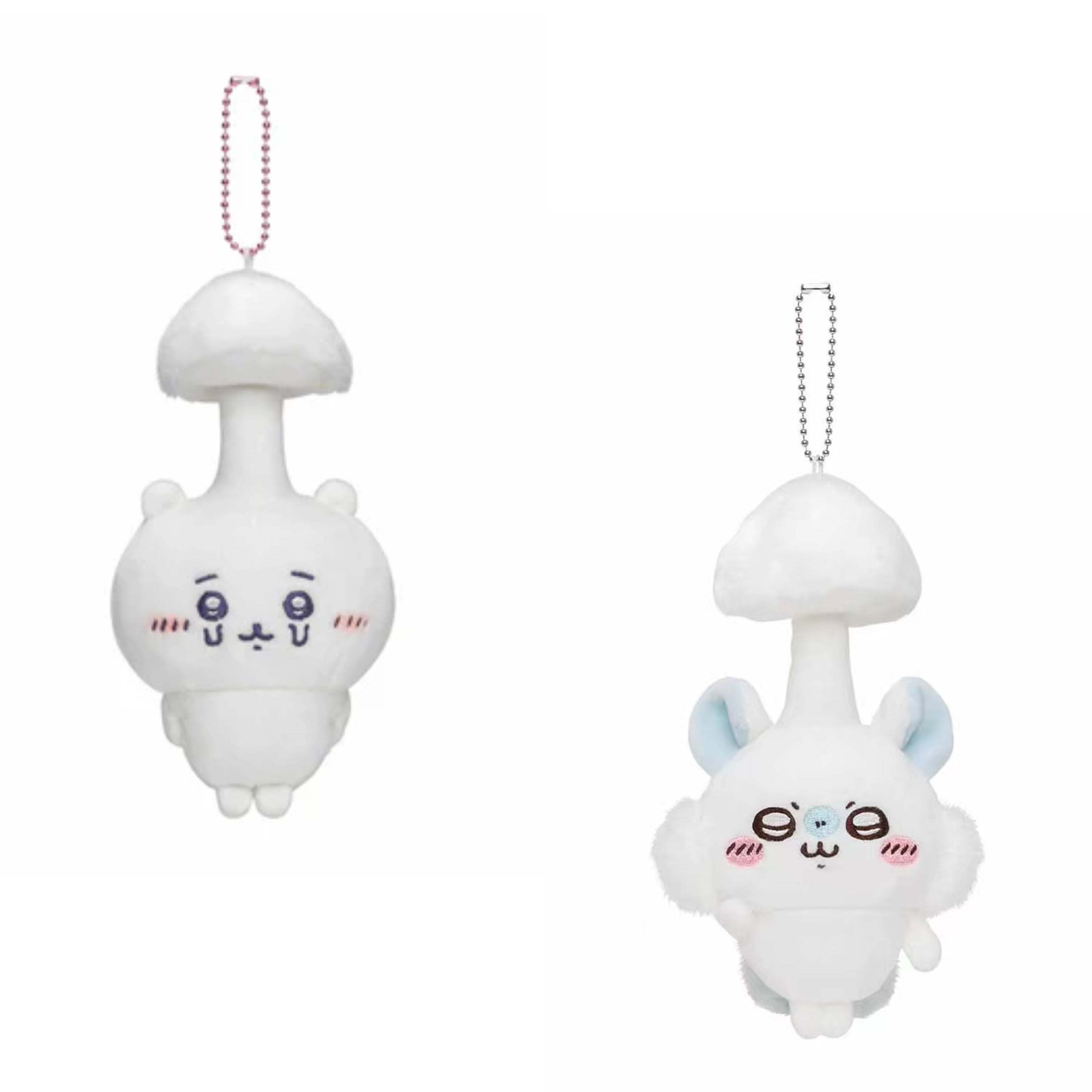 chiikawa｜Parasitized Mascot Holder /Plush Keychain｜175×100×75mm approx ...