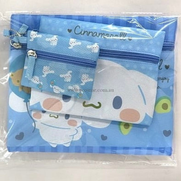 Sanrio｜超实用/三合一三种尺寸各1拉链收纳包/零钱包 – Unicorn Cosmetics