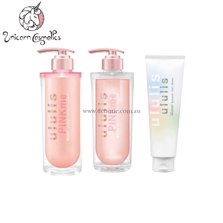 Ululis｜Pink Me限定水感保湿修复无硅油滋养洗护/洗发水/护发素 – Unicorn Cosmetics